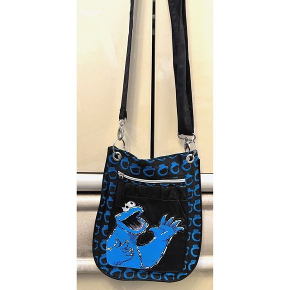 Sesame Street | Bags | Vintage Y2k Sesame Street Cookie Monster Canvas ...